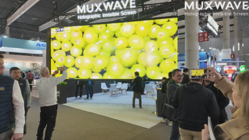 AVIT | Muxwave 193m² Invisible LED is unveiled at ISE2024