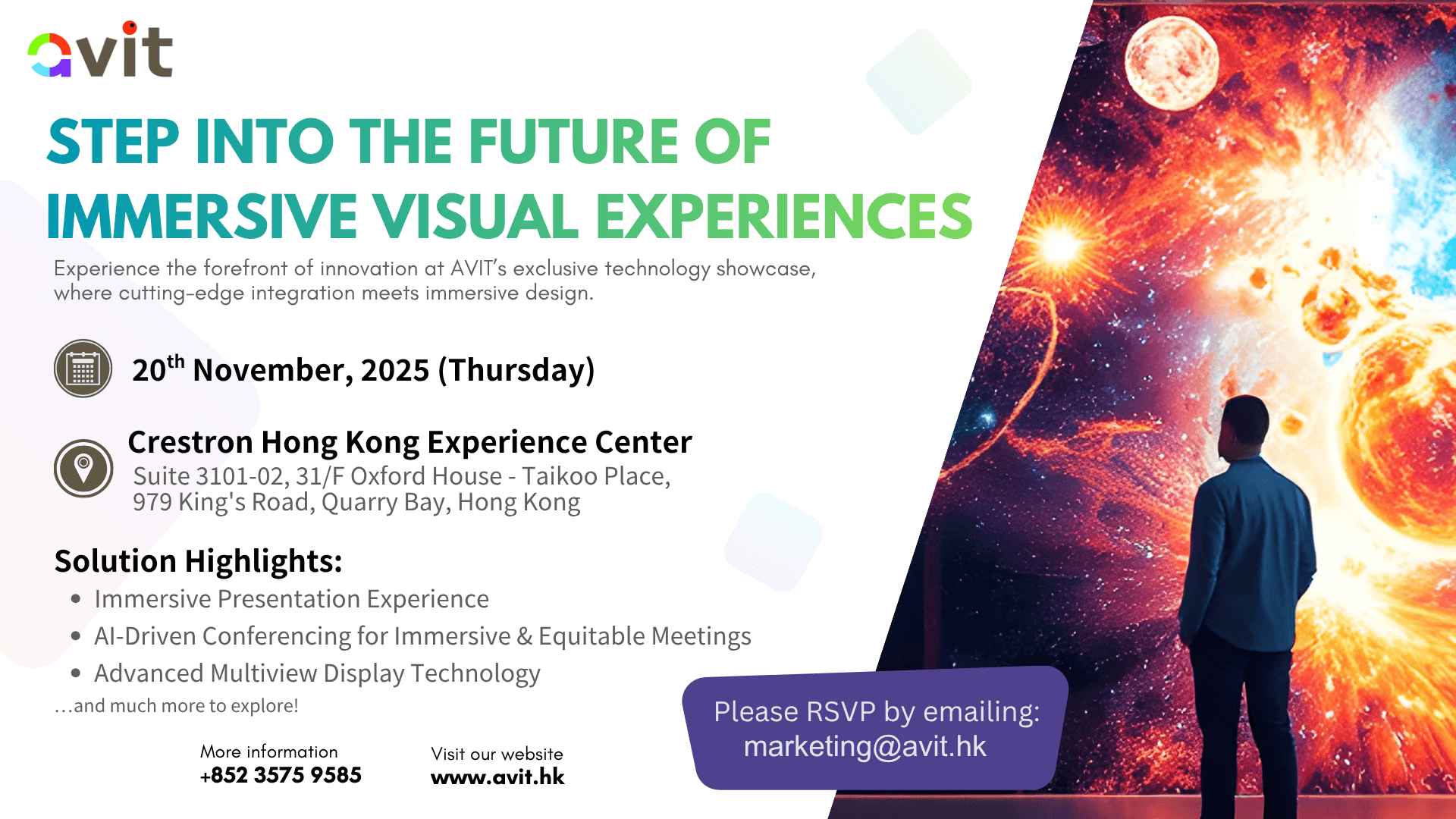 AVIT News | Step Into the Future of Immersive Visual Experiences